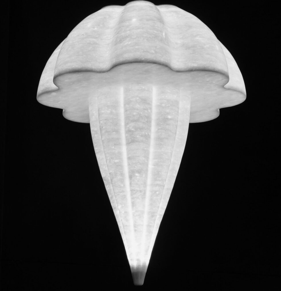 Luminaires cristal de roche - Atelier H Paris Pierre HAREL Créateur